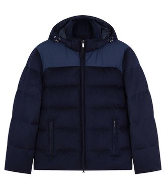 Paul & Shark Herren Daunenjacke mit Kaschmir