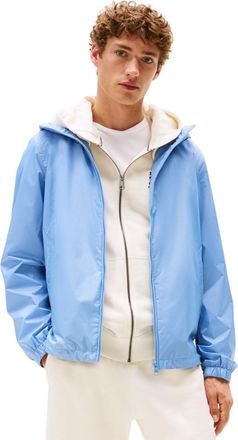Tommy Hilfiger Herren &Uuml;bergangsjacke Hooded mit Kapuze, Blau (Cloudy Blue), XL