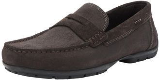 Geox Herren U Moner W 2FIT D Moccasin, DK Brown, 42.5 EU