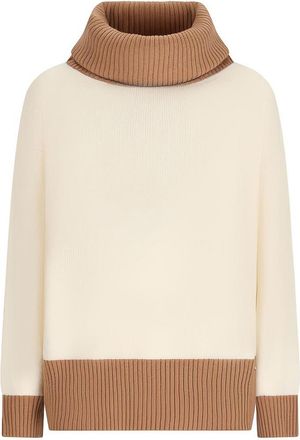 Herno Pull Col Rond - Blanc