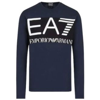 Emporio Armani Emporio Armani Ea7, Herren, Oberteile, Blau, LGröße