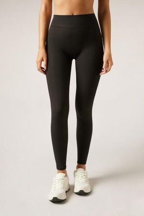 Calzedonia Leggings Scrunch Sculpt Schwarz