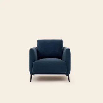 Madura Fauteuil Odelle Natt&eacute; bleu du Nord - BLEU