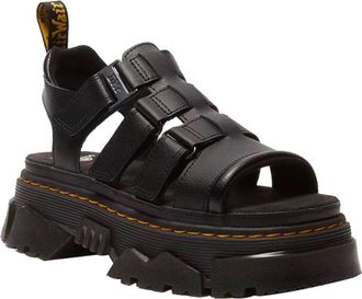 Dr. Martens Femme, Chaussures, Noir, Taille: 40 EU Sandales Noires Basses