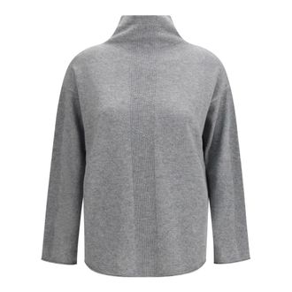Max Mara Pull en Cachemire Pur - Femme - Pulls - Gris - Taille: 40 FR