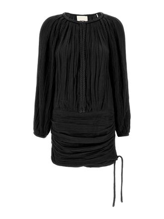 Isabel Marant Knielanges Kleid - Schwarz