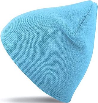 Balinco Bonnet dhiver/Beanie pour Femmes & Hommes en 27 Couleurs diff&eacute;rentes (9) (Bleu Clair)