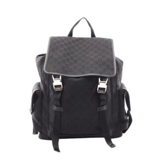 Gucci Sac &agrave; dos vintage Pre-owned - Homme - Pre-owned - Noir - Taille: ONE Size