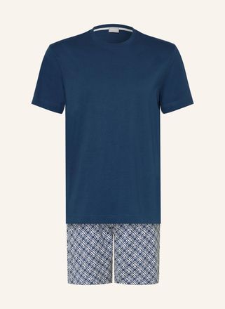 Mey Mey Shorty-Schlafanzug Serie Summer Flower blau