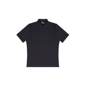 People of Shibuya Homme, Tops, Noir, Taille: 2XL Polo Chemises