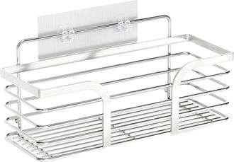 Generic Duschregale | Kein Bohren Ben&ouml;tigt Selbstklebendes Badezimmer Aufbewahrung - Duschabstellregal,Geeignet F&uuml;r Haus WC K&uuml;che Hotel Studentenhaus Restaura