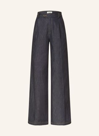 Sandro Sandro Wide Leg Jeans blau