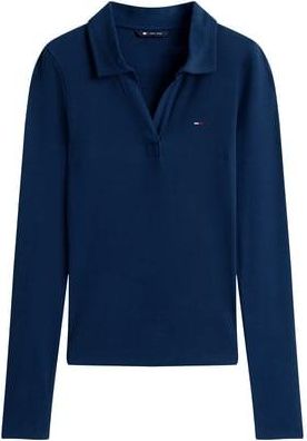 Tommy Hilfiger T-shirt c&ocirc;tel&eacute; en coton m&eacute;lang&eacute;
