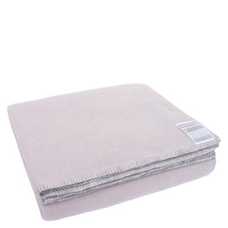 Zoeppritz Zoeppritz since 1828 Smoothy Fleece-Decke - Flauschige Kuscheldecke aus Polarfleece - vegan - 140x190cm - 920 hellgrau, 920 Light Grey Mel