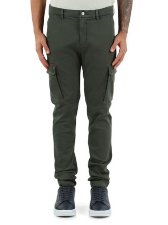 Replay Herren Cargo-Hose Jaan Hyperflex Colour, Military Green.. 030 (Gr&uuml;n), 34W/32L
