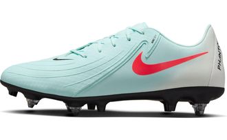 Nike Nike Unisex Phantom GX 2 Academy Oxford-Schuh, Mint Atomic Red Off Noir, 42.5 EU