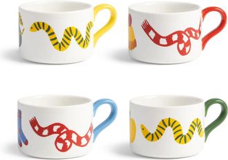 &Klevering Tasses Haines - Set de 4 &Klevering