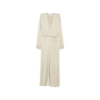 Forte_Forte Femme, Robes, Beige, Taille: 38 FR Robe portefeuille Argil