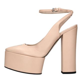 N&deg;21 Femme, Chaussures, Rose, Taille: 38 EU Escarpins Slingback en Cuir
