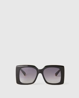 Stella McCartney Oversized Square Gradient Sunglasses