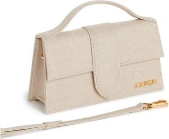 Jacquemus Le grand Bambino en toile de coton