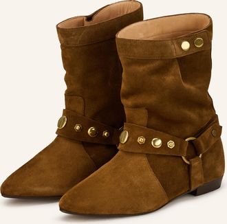 Isabel Marant Isabel Marant Stiefeletten Stania Mit Nieten braun