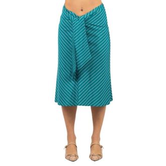 Pinko Pinko, Femme, Jupes, Bleu, Taille: 38 FR Jupe Midi