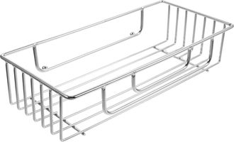 NUOBESTY TOGEVAL Wandmontiertes Edelstahl Duschregal mit Gro&szlig;em Fassungsverm&ouml;gen Badezimmer Eckregal zur Aufbewahrung von Kosmetik und Hygieneartikeln Platzspa