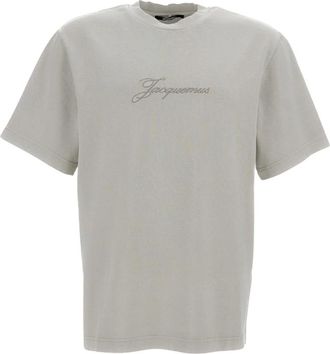 Jacquemus Homme, Tops, Gris, Taille: XL Pigmento T-shirt