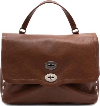 Zanellato Femme, Sacs, Brun, Taille: ONE Size Sac cabas Postina Medium