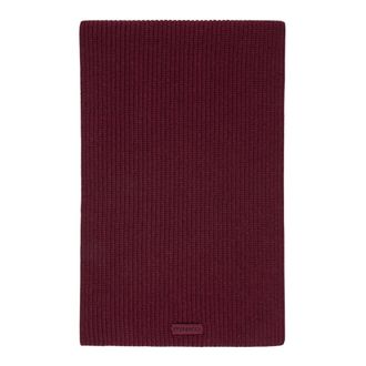 Pinko Gerippter Schal Slowenien Half English Rib - - Accessories - Damen - Rot - ONE SIZE