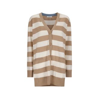 Max Mara Femme, Pulls, Multicolore, Taille: 40 FR Fiemme Cardigan