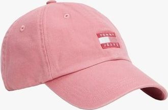 Tommy Hilfiger Baumwollgestickte Mütze - Pink