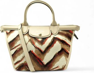 Longchamp Crossbody Bags - NEUE LONGCHAMP HERITAGE LIMITIERTE AUFLAGE POULAIN - Gr. unisize - in Beige - f&uuml;r Damen