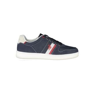 U.S.Polo Association Scarpe U.S. Polo sneaker Rokko003M in ecopelle effetto scamosciata/ tessuto blu uomo U24UP11 43