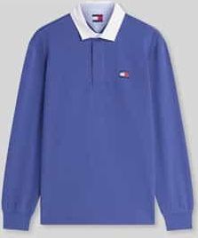 Tommy Jeans Regular Fit Rugbyshirt aus reiner Baumwolle