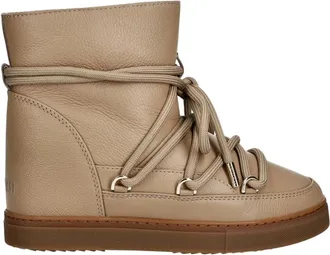 INUIKII Femme, Chaussures, Brun, Taille: 37 EU Full Leather Wedge