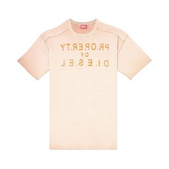 Diesel Homme, Tops, Rose, Taille: M T-look