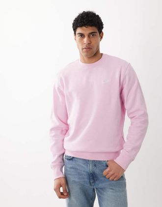 Nike Club - Sweatshirt in Rosa