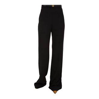 Elisabetta Franchi Stylische Hosen f&uuml;r Damen - - Trousers - Damen - Schwarzk - XS