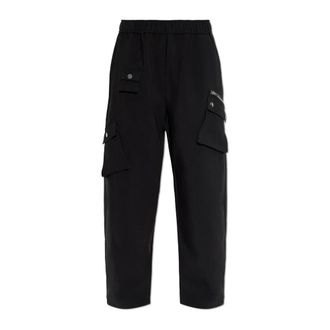 Ganni Cargo Hose - - Trousers - Damen - Schwarzk - S