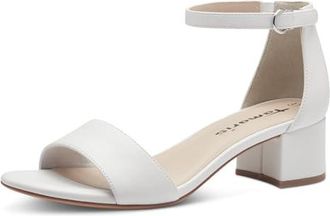 Tamaris Sandales Mode Femme 1-28295-42, Pointure:37 EU, La Couleur:Blanc