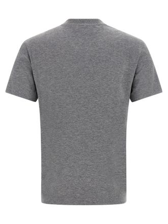 Fendi Womens Gray Cotton T-Shirt