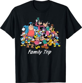Disney Classic Characters Family Trip Matching Vacation T-Shirt