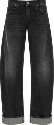 Khaite Straight Leg Jeans - Grau