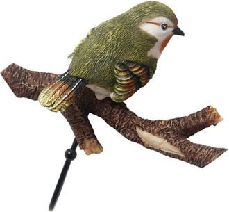 BESPORTBLE Ländlicher Wandhaken Vogel aus Harz Dekorativer Wandgarderobenhaken für Zuhause und Büro Stabiler Mantel und Huthaken für Flur und Wohnzimmer Zufällig