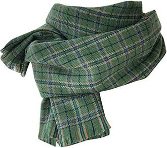 Generic &Eacute;charpe dautomne et dhiver pour femme - &Eacute;l&eacute;gante et chaude - &Eacute;charpe en tricot douillette - &Eacute;charpe longue et douillette - Accessoire dautomne, vert, 