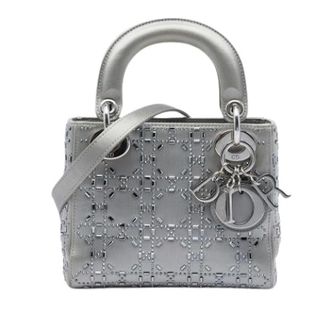 Dior Pre-owned Lady Dior - Femme - Pre-owned - Gris - Taille: ONE Size