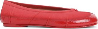 Maison Margiela Femme, Chaussures, Rouge, Taille: 36 EU Tabi Ballerina