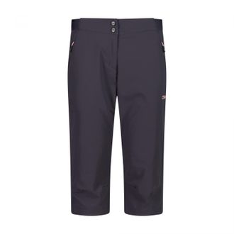 F.lli Campagnolo Damen Caprihose Antracite-Rose 38